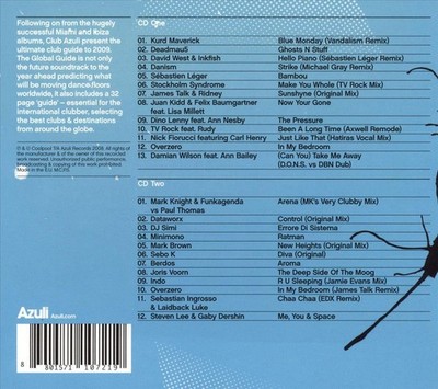 VARIOUS ARTISTS - AZULI PRESENTS: GLOBAL GUIDE 2009 NEW CD ...