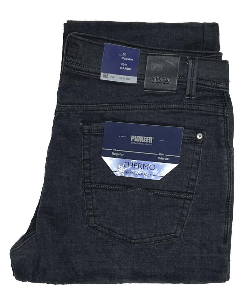 Pioneer Rando Thermo Herren Stretch Jeans Blau Dunkelblau Schwarz Grau ...