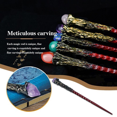 Natural Stone Magic Stick Wand Fairy Stick Children's Day Gift Z6J5 | eBay