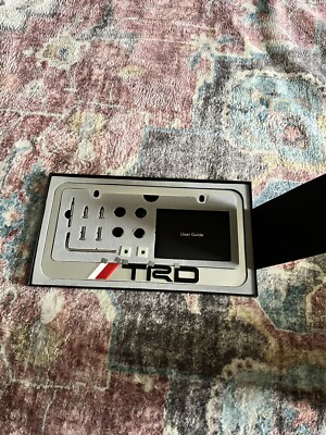 TRD License Plate Frame With Hardware | eBay
