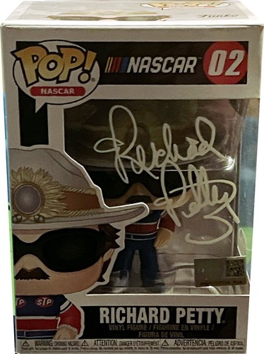 RICHARD PETTY Signed Autographed Funko POP NASCAR 02 KING JSA COA | eBay