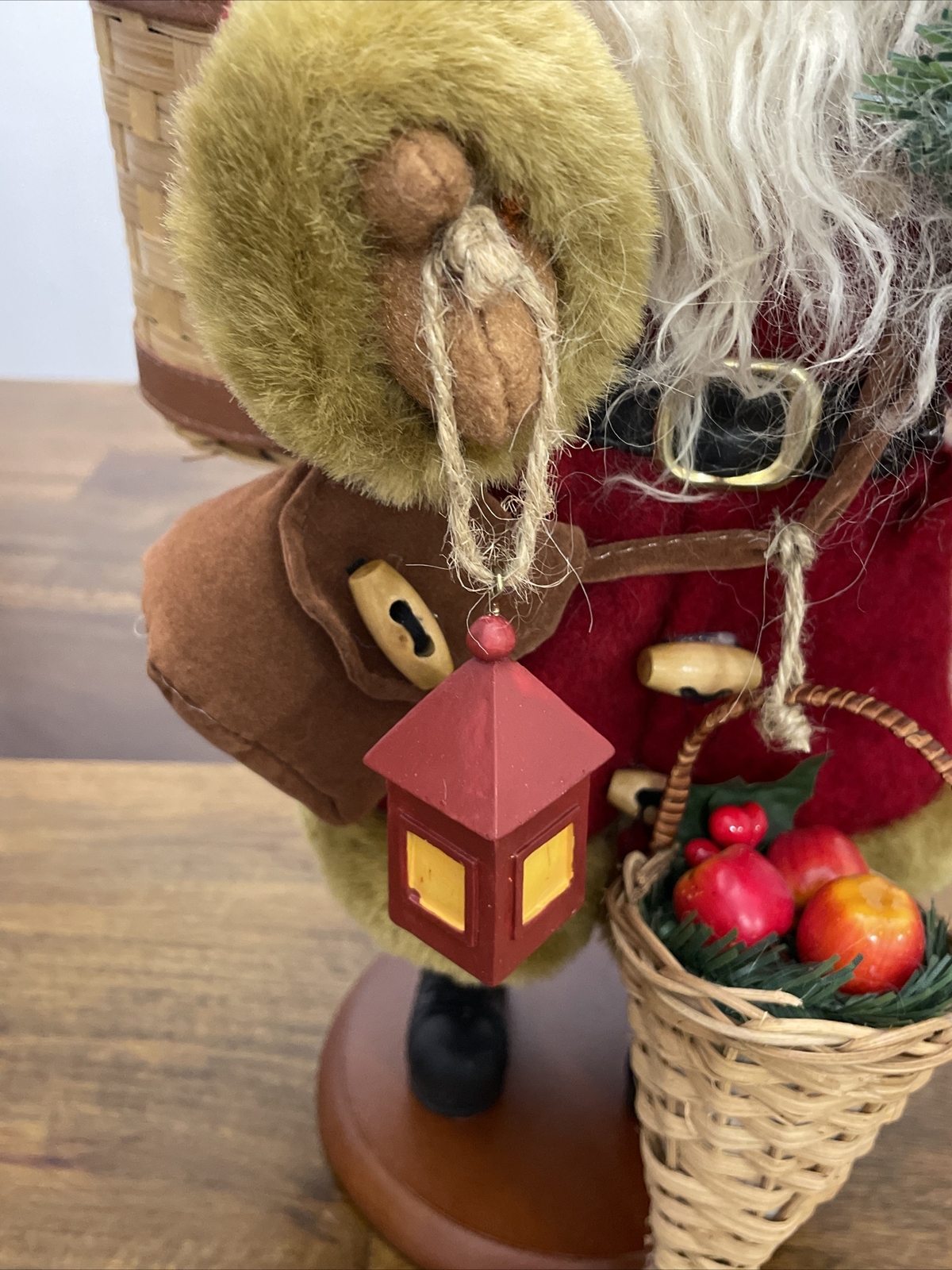 Amazing Large Vintage Old World Style Santa Kris Kringle 16” Christmas ...