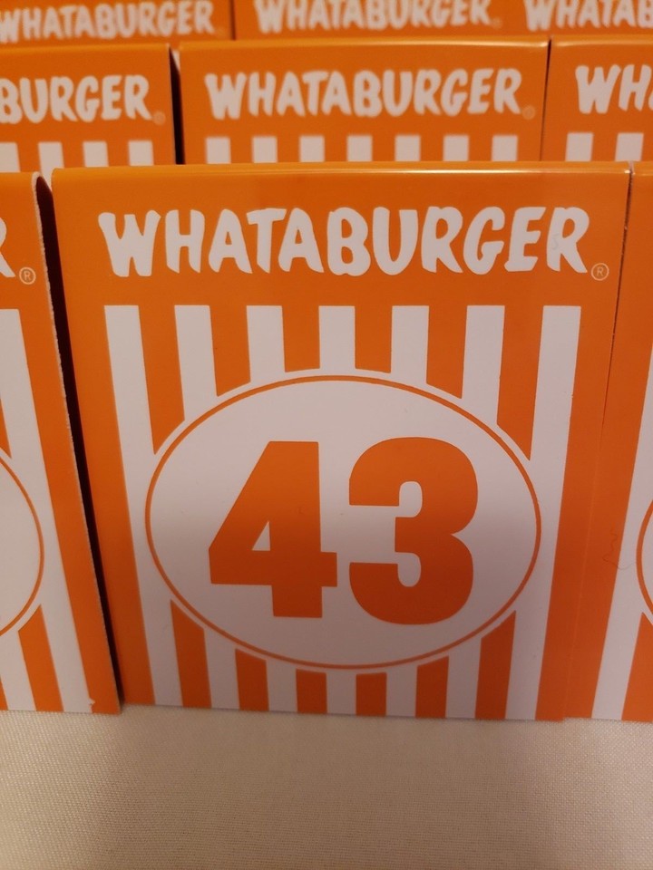Individual WHATABURGER Restaurant Table Tent Numbers - Modern Glossy | eBay