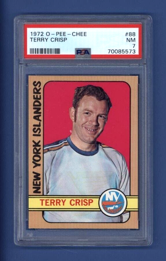 1972-73 OPC O-PEE-CHEE #88 TERRY CRISP PSA 7 NM New York Islanders | eBay