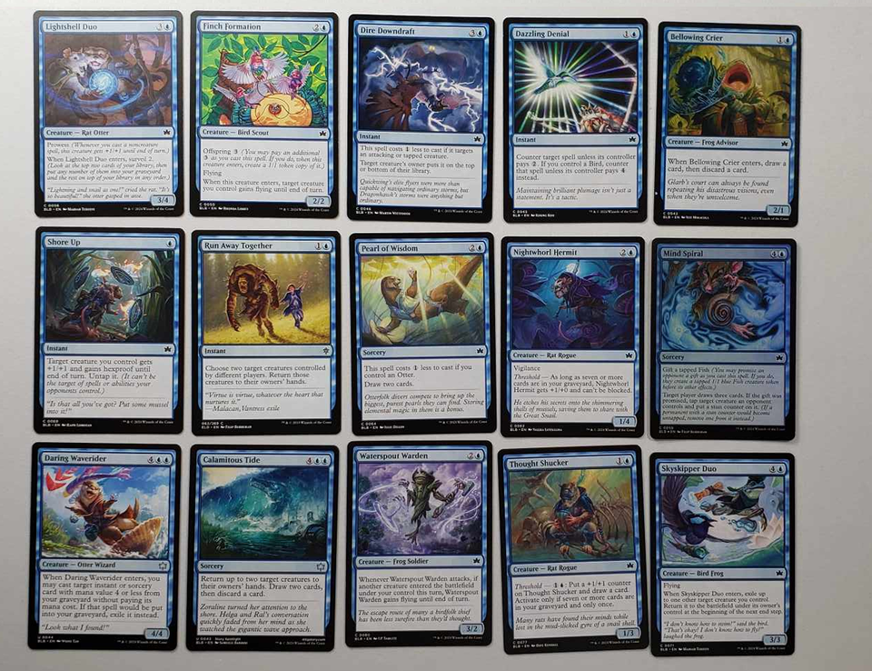 MTG Commander Alaina Divergent Storm Custom 100 Card Otter EDH Deck ...