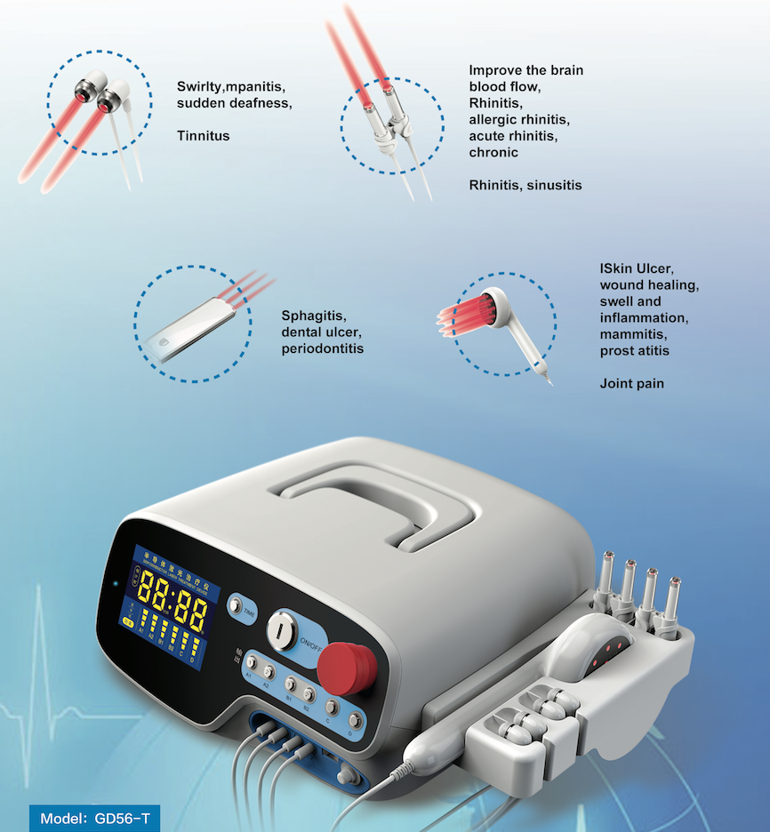 Cold Laser Therapy Machine Medical Grade LLLT Body Pain Relief Device ...