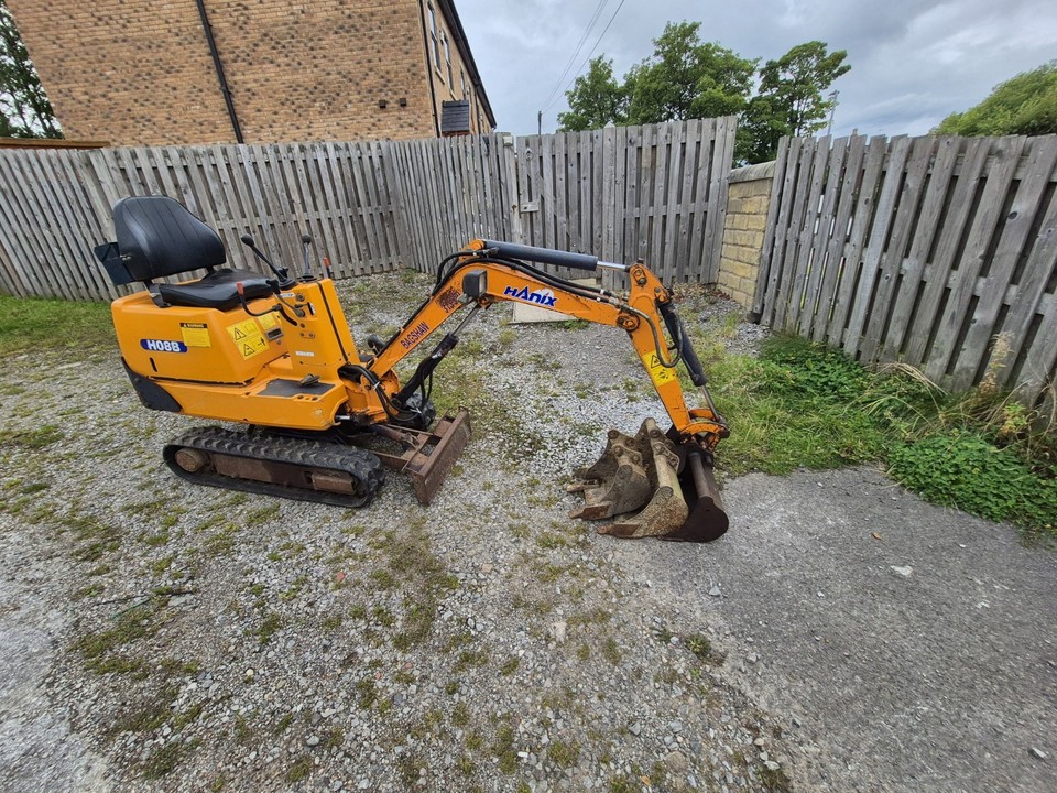 Hanix Micro Digger 1000 Hours From New. | eBay UK