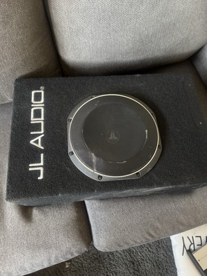 JL Audio MicroSub single 10" Subwoofer - Black Shallow Sub 2 Ohms Non ...