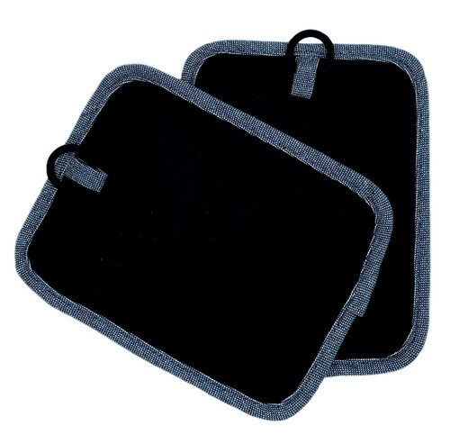 2 Pack - Heat Resistant Kitchen Oven Pot Holders With Neoprene and ...