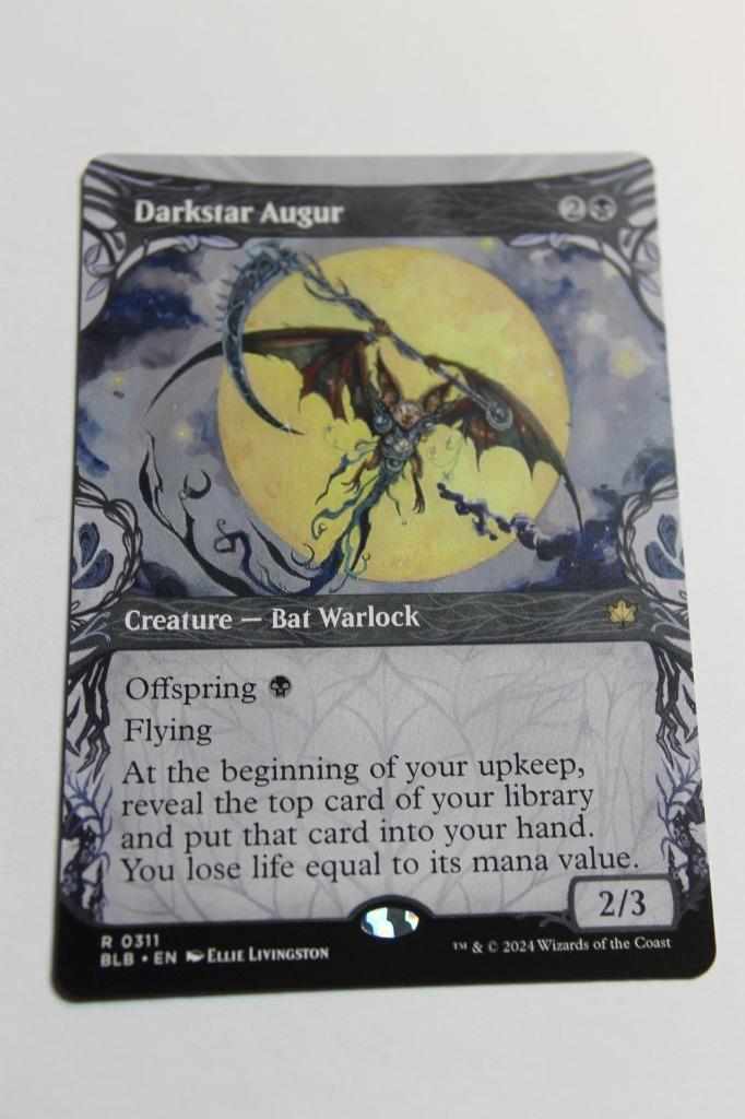 MTG Darkstar Augur x1- Showcase-Bloomburrow-Near Mint | eBay