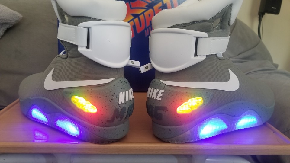 Universal Studios Back To The Future Shoes Officially Licensed Air Mags ...