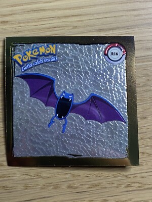 Pokemon 1999 Artbox Series 1 Gold Stickers GOLBAT R16 ungraded | eBay
