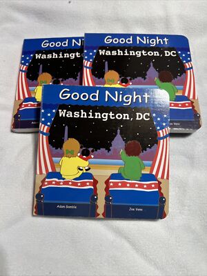 Good Night Washington, DC - Board book By Gamble, Adam New 3/pack ...