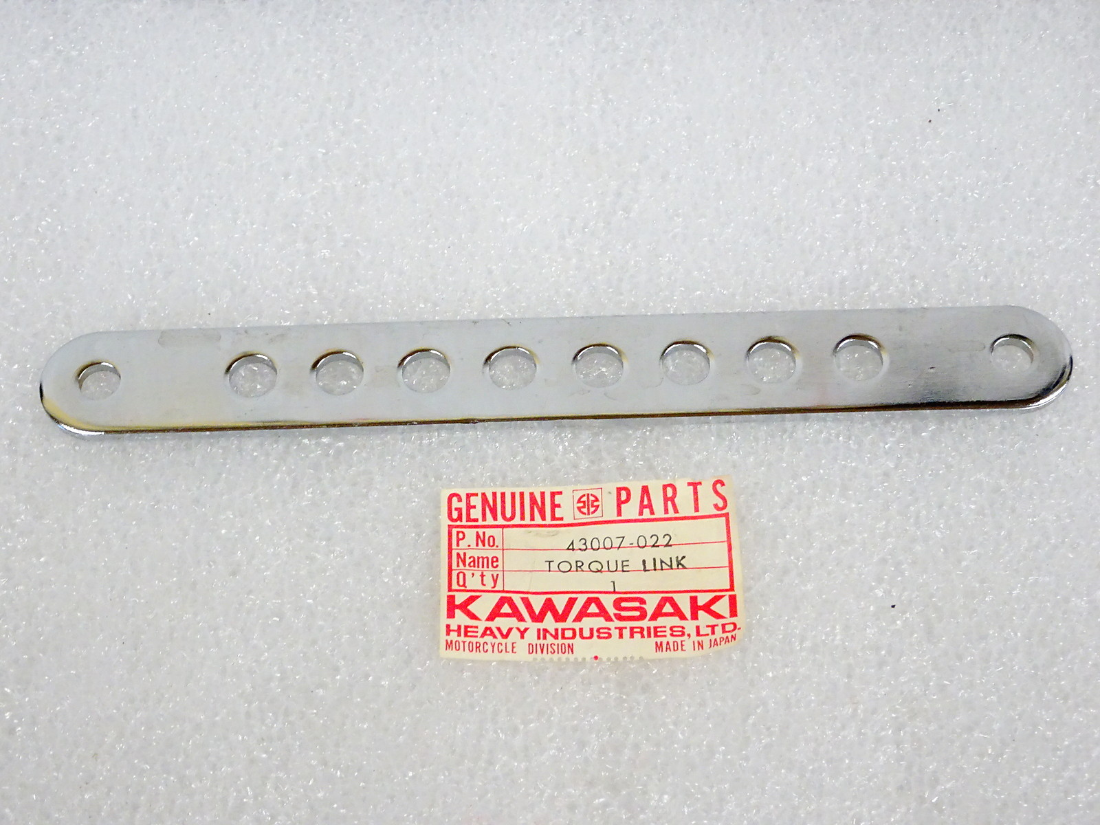 Kawasaki NOS NEW 43007-022 Front Brake Torque Link F5 F7 F8 F9 G3 F81M ...