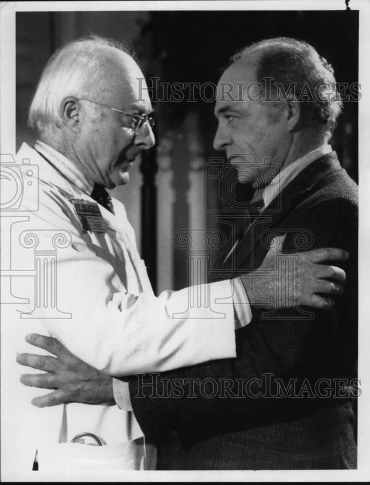 Ed Flanders Ed Flanders In Make Up As Old Man; Jason Robards, Colleen