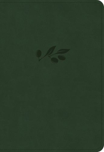 KJV Compact Reference Bible, Olive LeatherTouch, Red Letter, Pure ...