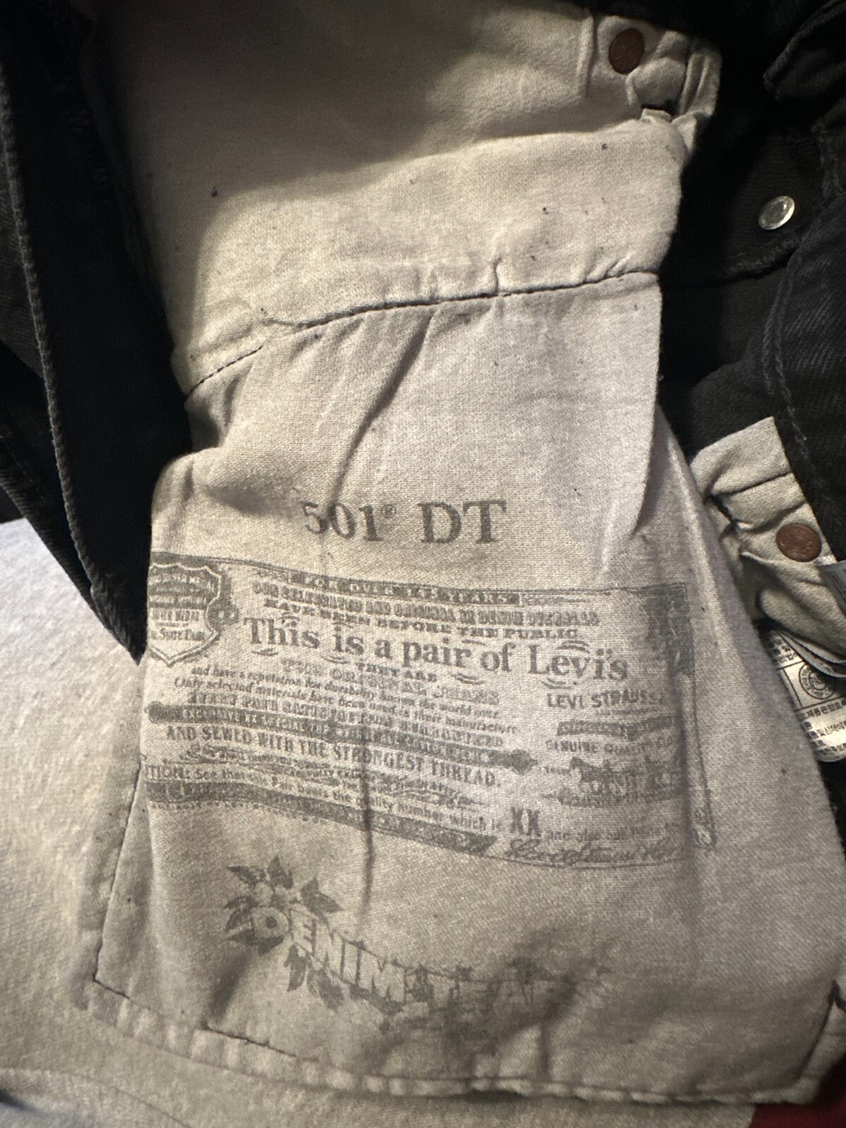 Levi’s Denim Tears Offset Denim Jeans Pants Size 38 *ATLANTA EXCLUSIVE ...