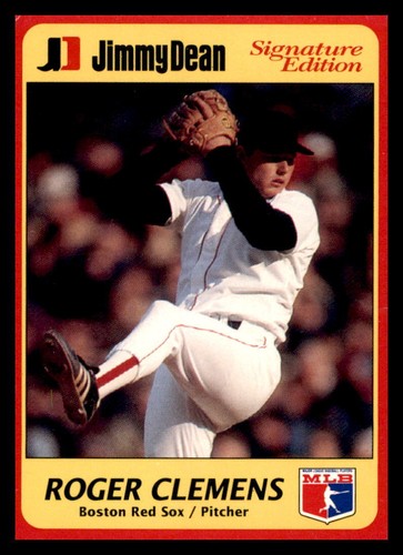 1991 Jimmy Dean Signature Edition #18 Roger Clemens | eBay