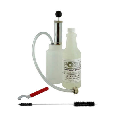 BEER & WINE LINE CLEANING KIT w/ 1QT. SUPERFLUSH CLEANER | eBay