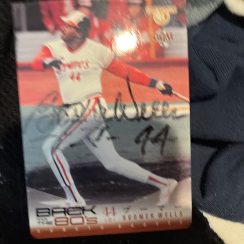 GREG BOOMER WELLS 2009 BBM Autographed Signed AUTO Card 066 HANKYU ...