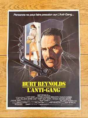 L'ANTI-GANG Affiche cinéma 40x60 BURT REYNOLDS, VITTORIO GASSMAN ...