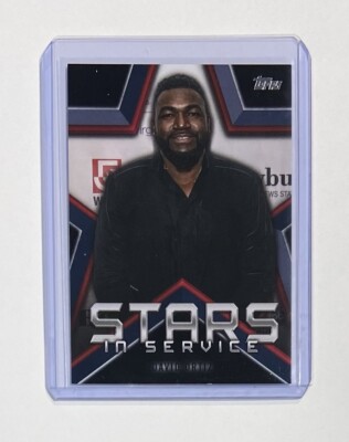 2021 Topps David Ortiz - Stars in Service Boston Red Sox - Black /299 ...