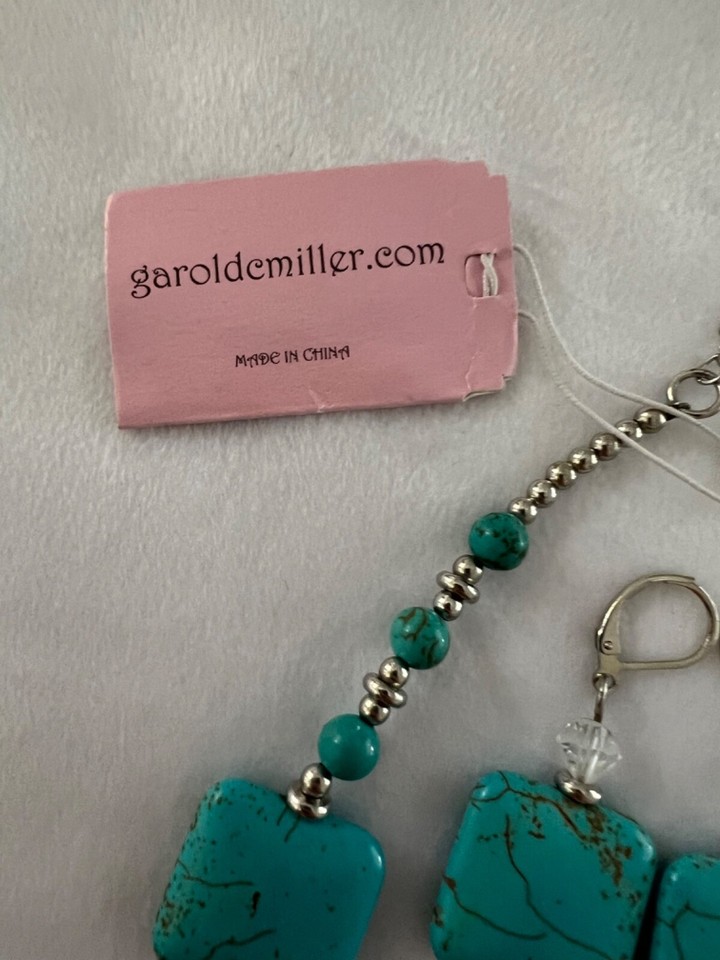 Garald C. Miller Friends Collection Necklace & Pierced Earrings ...