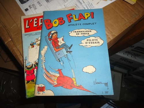 PETIT FORMAT BOB FLAPI 1 TRAVAILLEUR DE FORCE / PILOTE D'ESSAI ED SPE ...