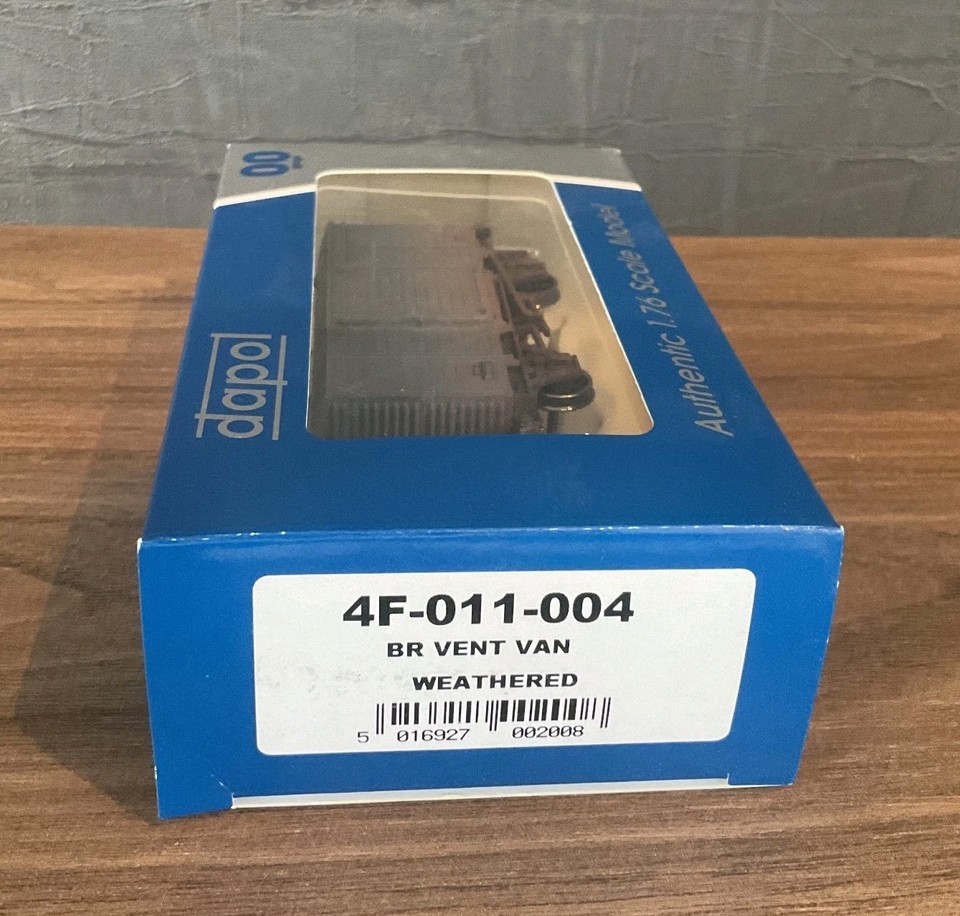 Boxed Dapol 4F-011-004 BR Weathered Vent Van OO Gauge Wagon | eBay UK