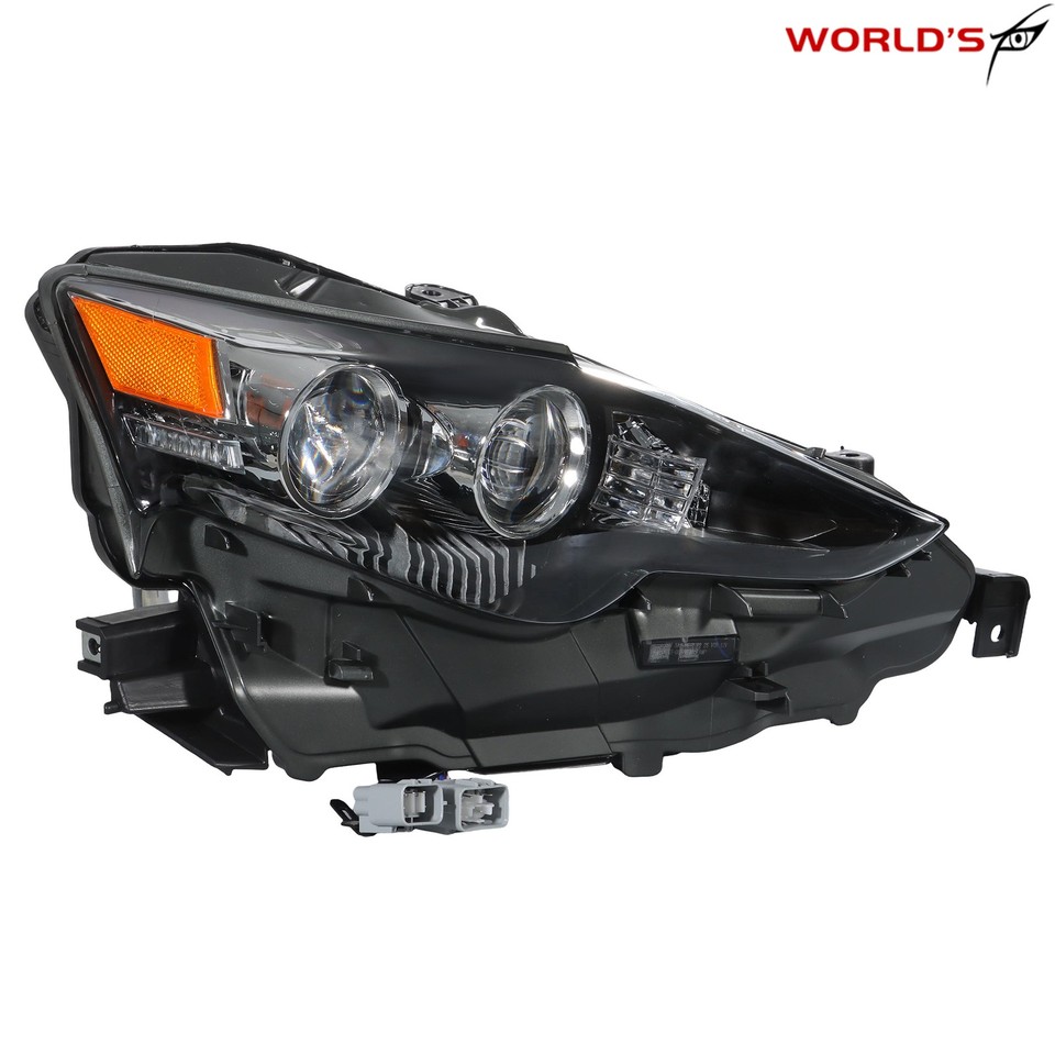 LED Headlights Assembly W/Halogen Turn Signal Right Side For Lexus IS ...