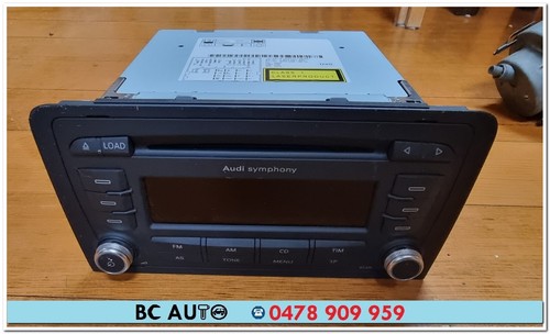 Audi Symphony A3 8P Radio CD Audio Blaupunkt 2008 2009 2010 2011 2012 ...