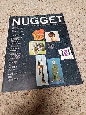 Vintage Nugget Mens Magazine April 1962 | eBay