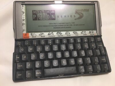 Vintage Psion Series 5MX Palmtop Computer PDA (1900 0142 01 ...