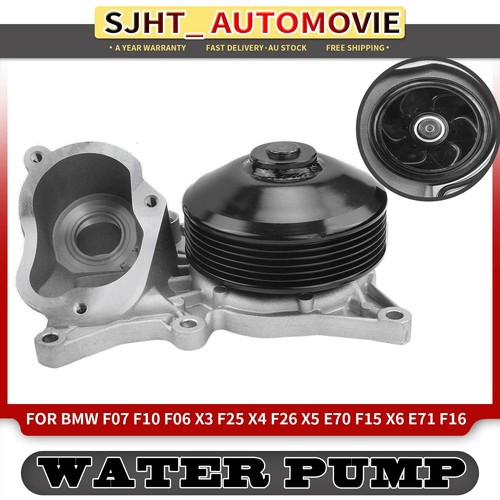 Engine Water Pump for BMW F32 F10 F06 F25 E70 F15 E71 530d 640d X3 X5 ...
