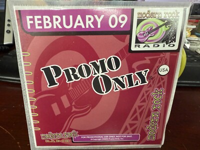 PROMO ONLY MODERN ROCK RADIO CD FEBRUARY 2009 NEW | eBay