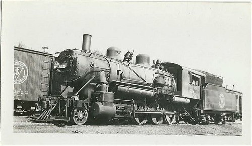 1949 Locomotive Train Photo - Spokane International Railroad at Spokane ...