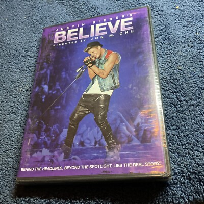 Justin Bieber's Believe DVD NEW 25192230752| eBay