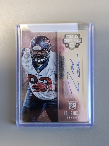 2014 Panini Totally Certified - Rookie Signatures #127 Louis Nix III ...