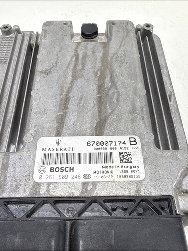 14-20 Maserati Ghibli Sq4 Engine Motor Dme Ecu Control Module Unit OEM ...