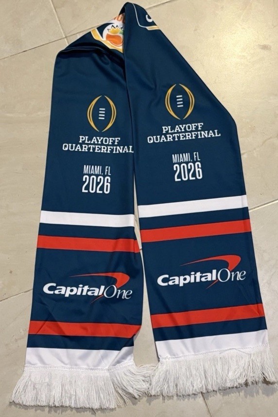 2026 Orange Bowl Commemorative Scarf Texas Tech vs. Oregon Stadium | eBay