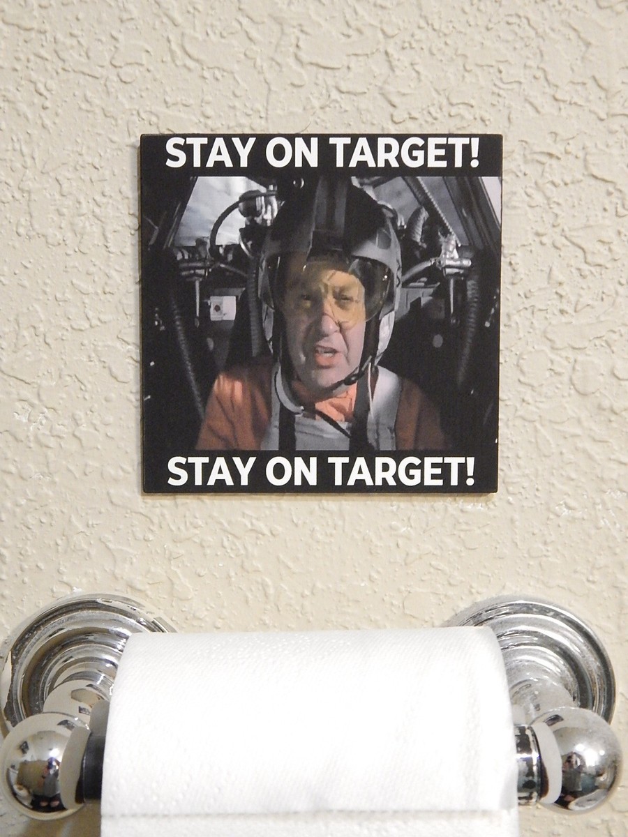 Stay On Target Meme Patches For Backpacks Star Wars 'Stay On Target'