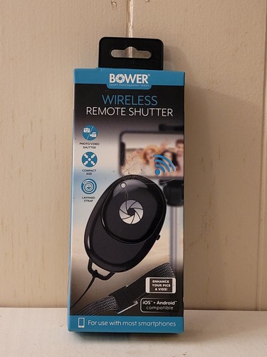 Bower Wireless Remote Shutter iOS + Android Compatible Enhance Your ...