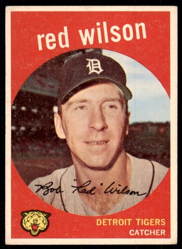 1959 Topps Red Wilson 100 Baseball Cards #24 | eBay