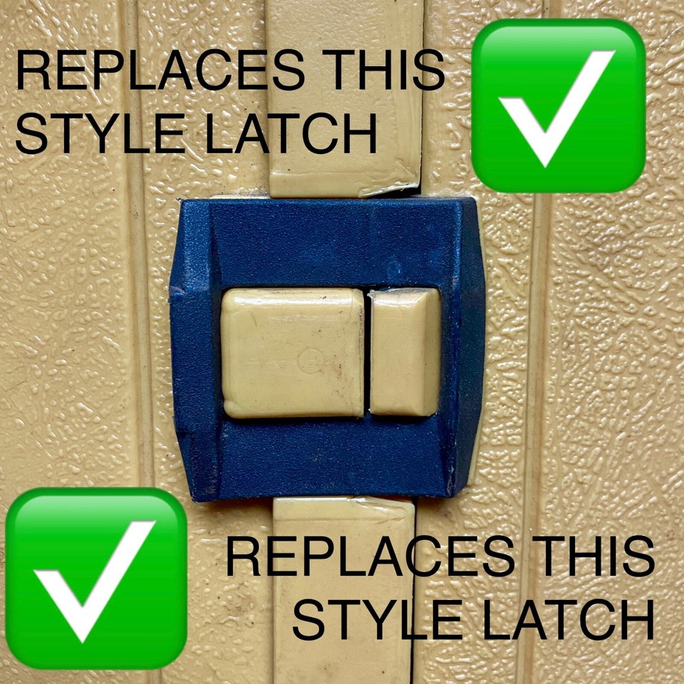 Replacement Latch for Coleman 220 Clamshell Case (Larger Style, Black ...