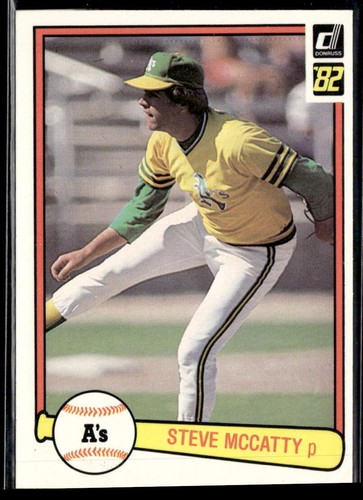 1982 Donruss #35 Steve McCatty | eBay