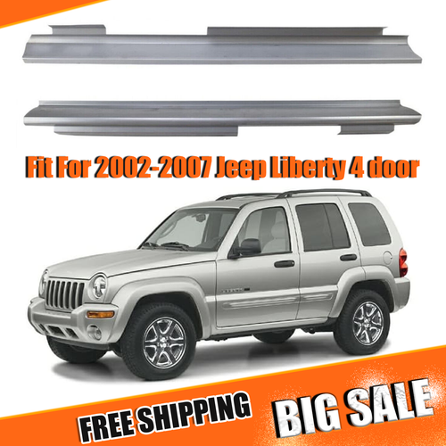 For Jeep Liberty 4 Door 2002-2007 Slip-on Rocker Panel Driver ...
