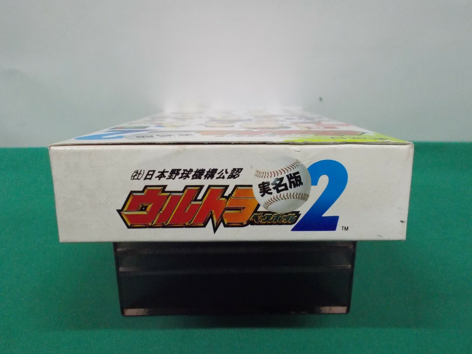 SNES - ULTRA BASEBALL JITSUMEIBAN 2 - Can save. Boxed. Super famicom ...