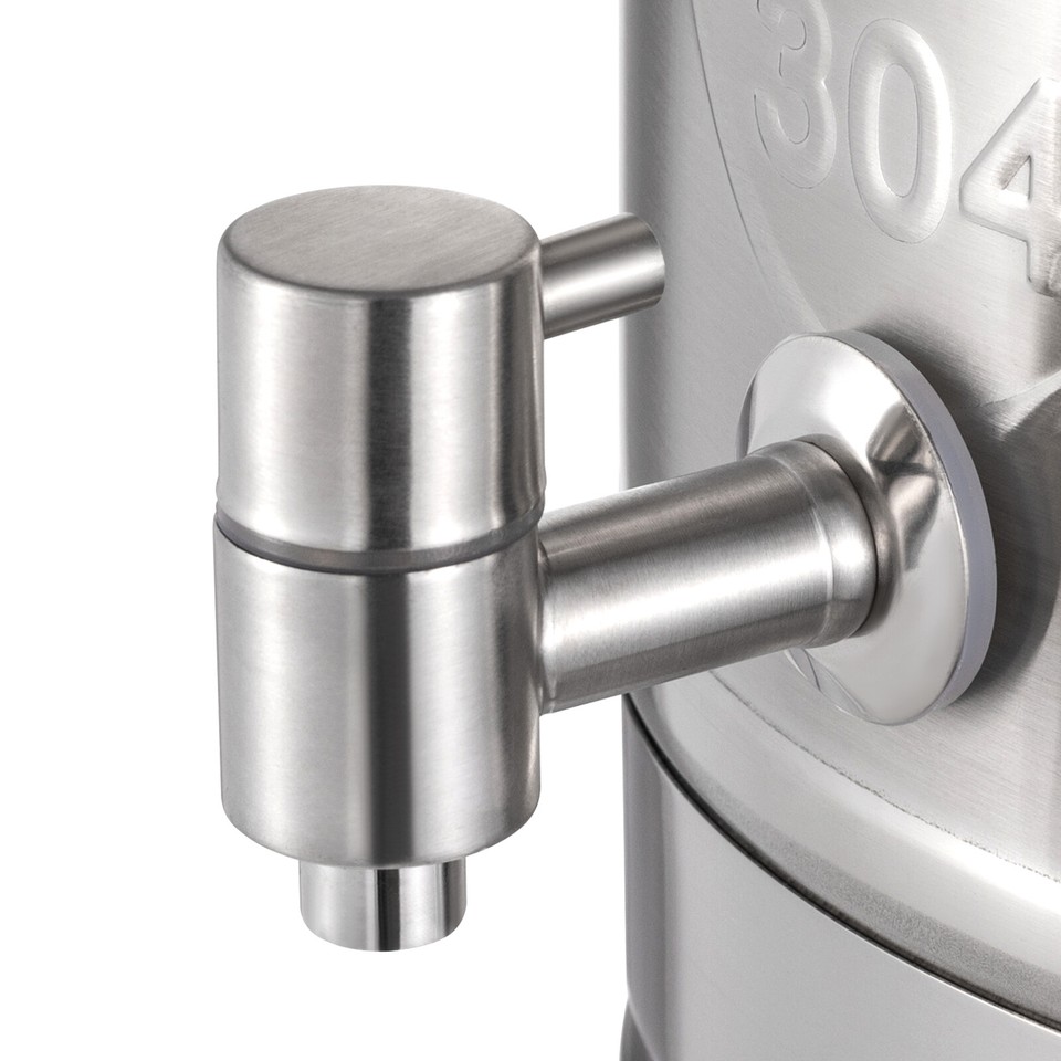 20L Milk Can Oil Pail Storage Bucket 304 Stainless Steel Wine Barrel ...