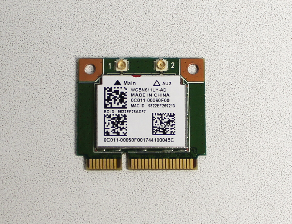OEM ASUS X555d Series Laptop Wireless WiFi Card Wcbn611lh-ad # ...