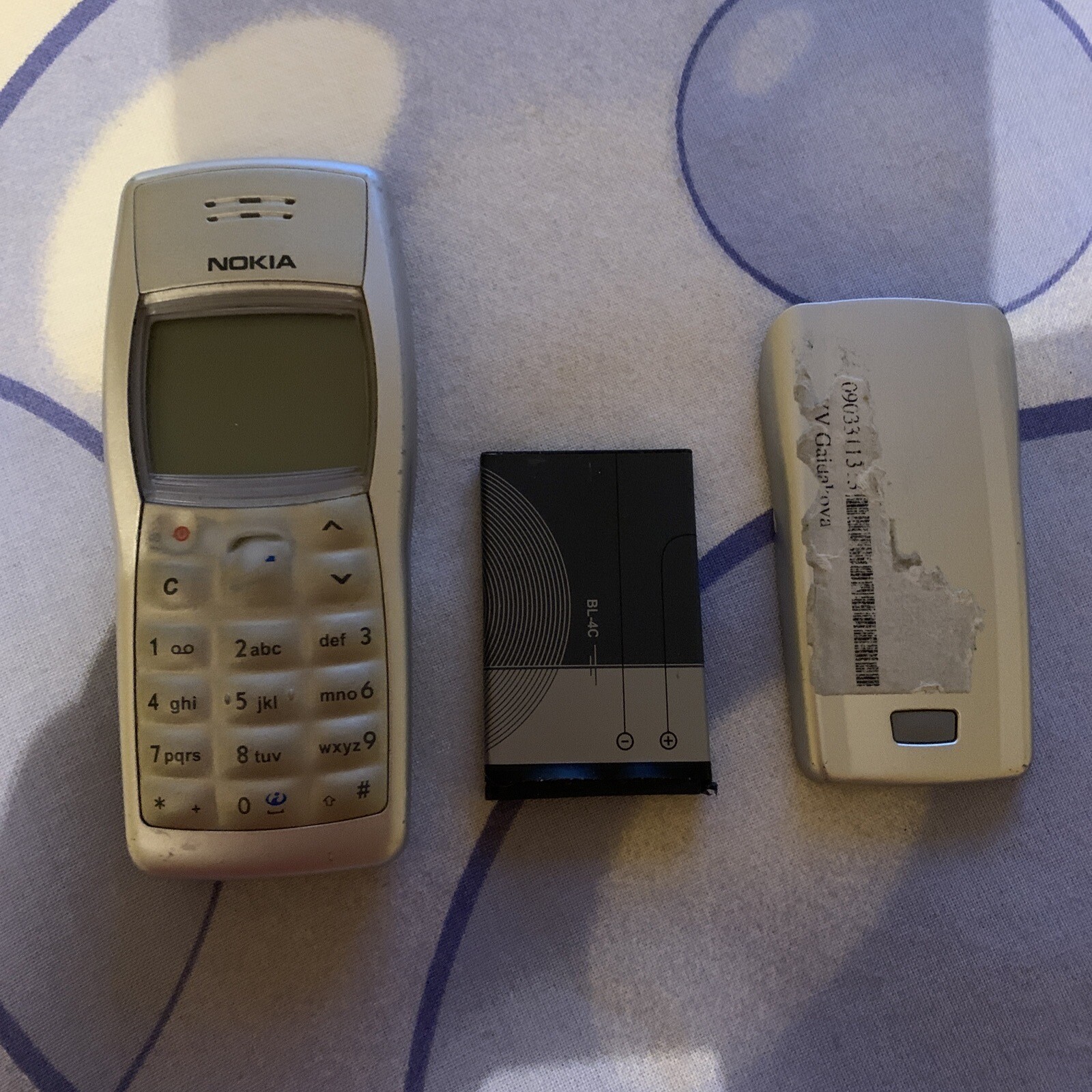 Nokia 1101 - Light silver (Unlocked) Mobile Phone 6417182280665 | eBay